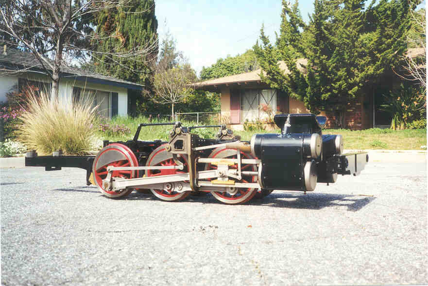 Live Steam Engines | USRA 0-6-0 Switch Engine Live Steam Chassis-on-air ...