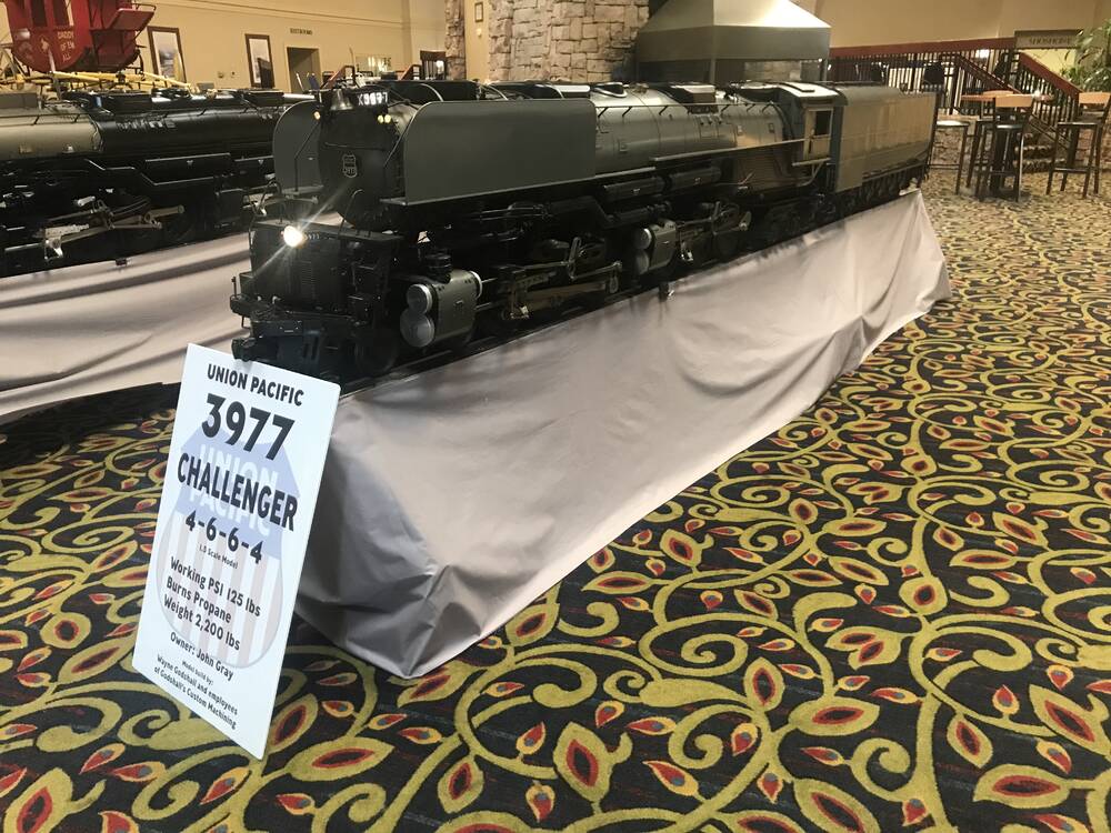 Live Steam Engines | Union Pacific 4-6-6-4 Challenger Live Steam ...